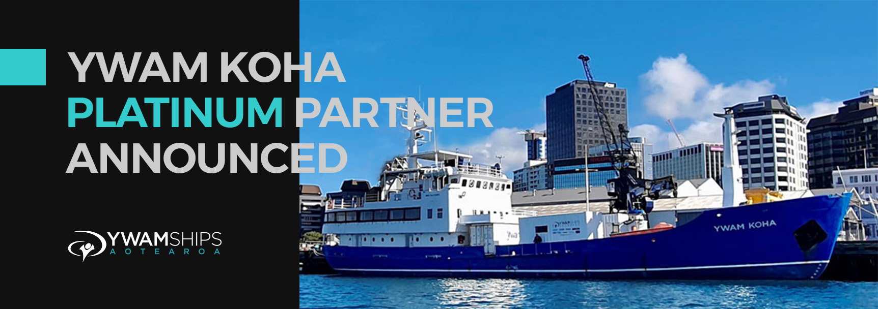 Announcing a New Partnership with Trinity Lands - YWAM Ships Aotearoa